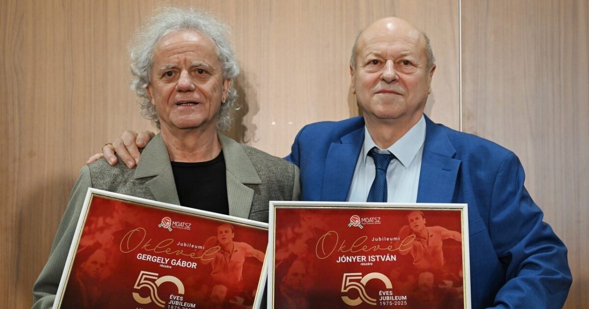 50 éves jubileumot ünnepel a Jónyer István, Gergely Gábor páros
