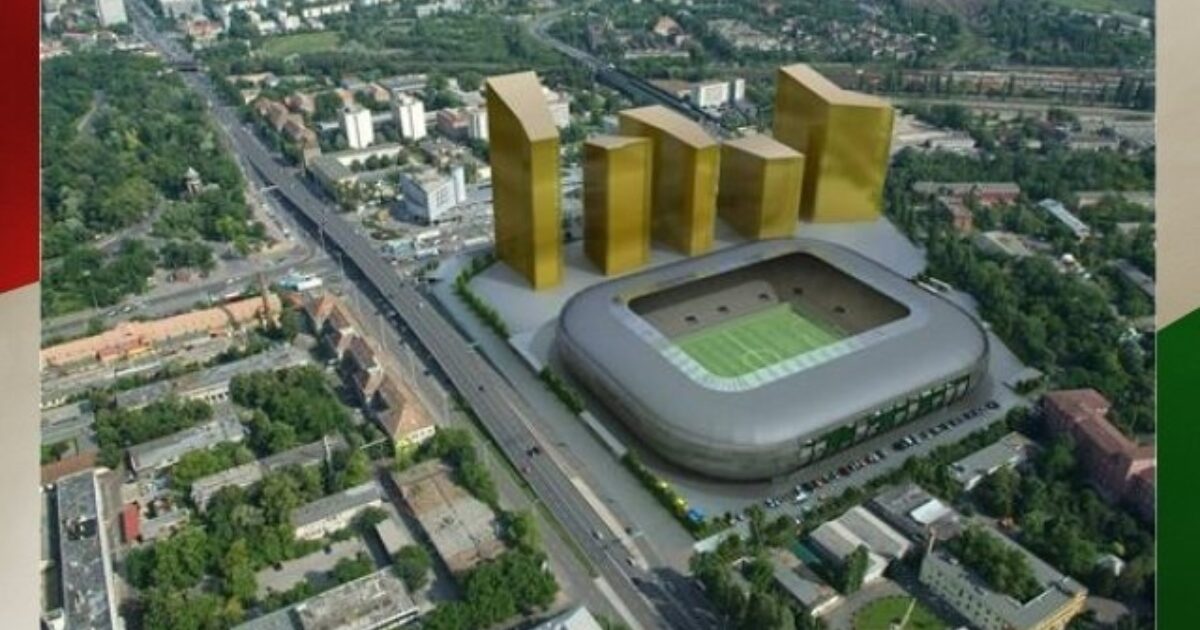 Budapest ékszere lehet az új Fradi-stadion